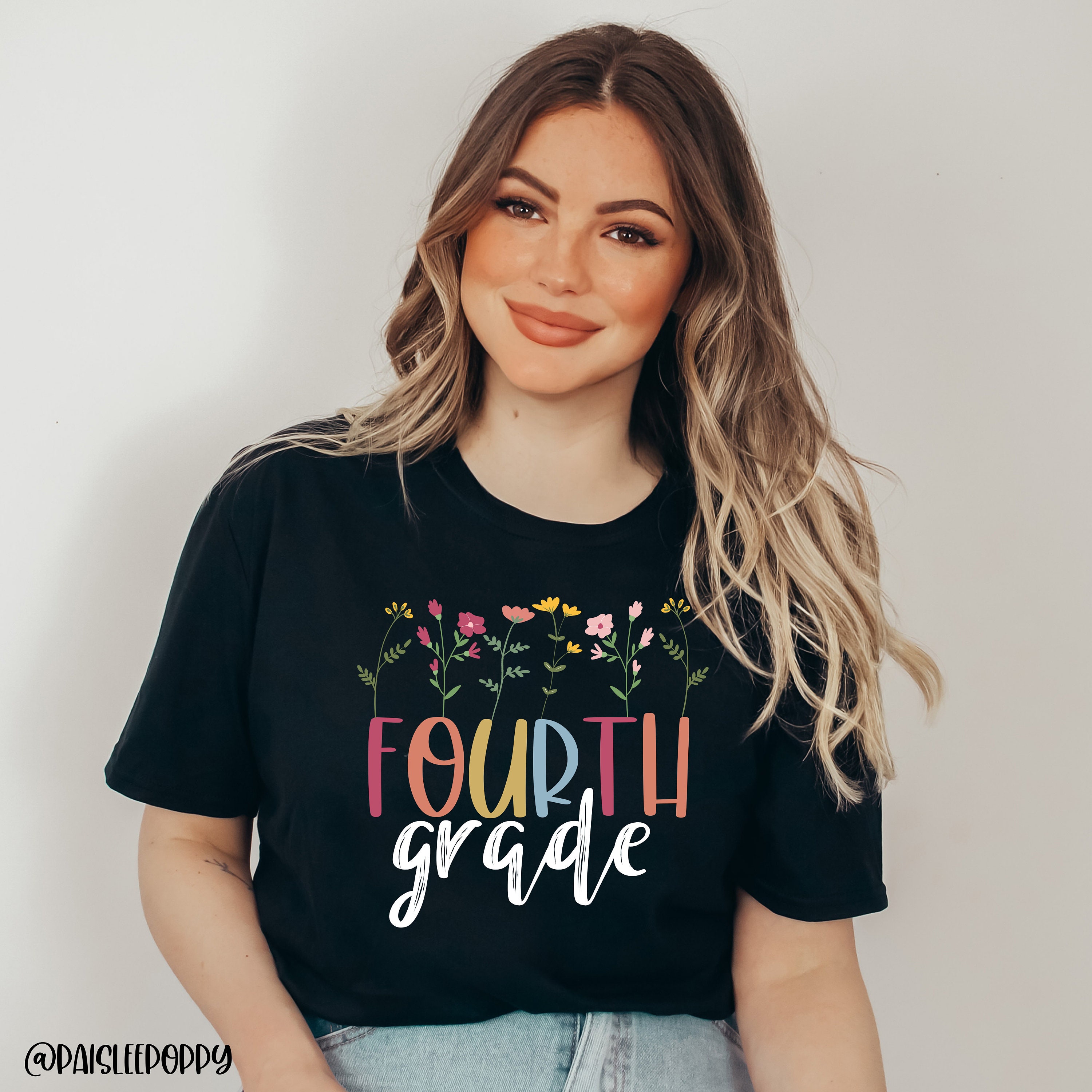 Fourth Grade PNG Digital Download Teacher PNG T Shirt Sublimation ...