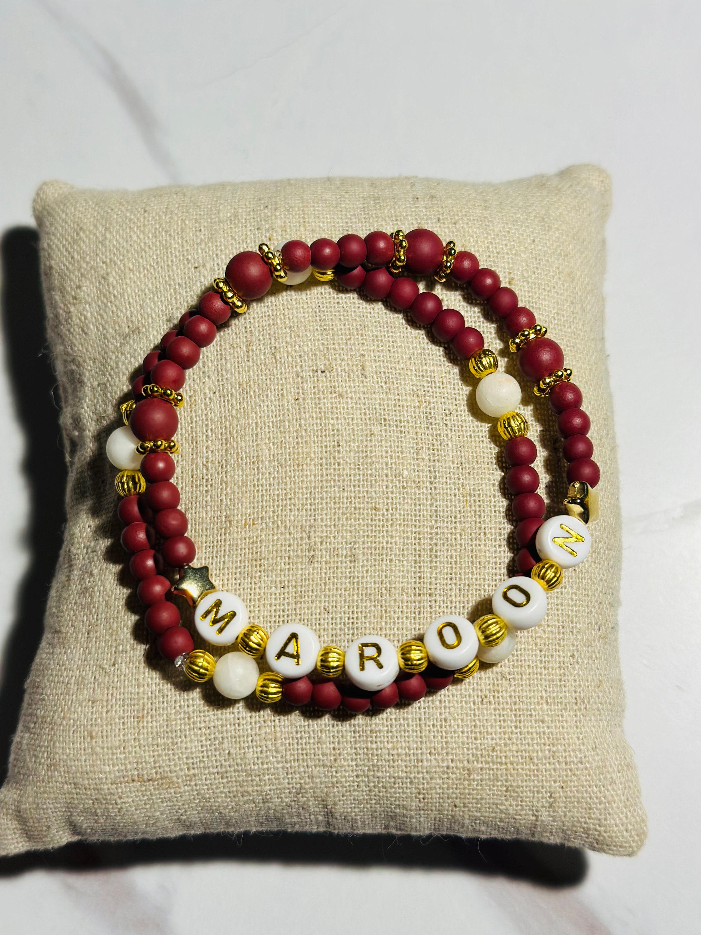 Taylor Swift Inspired Friendship Bracelet maroon Theme Songs Letters - Etsy