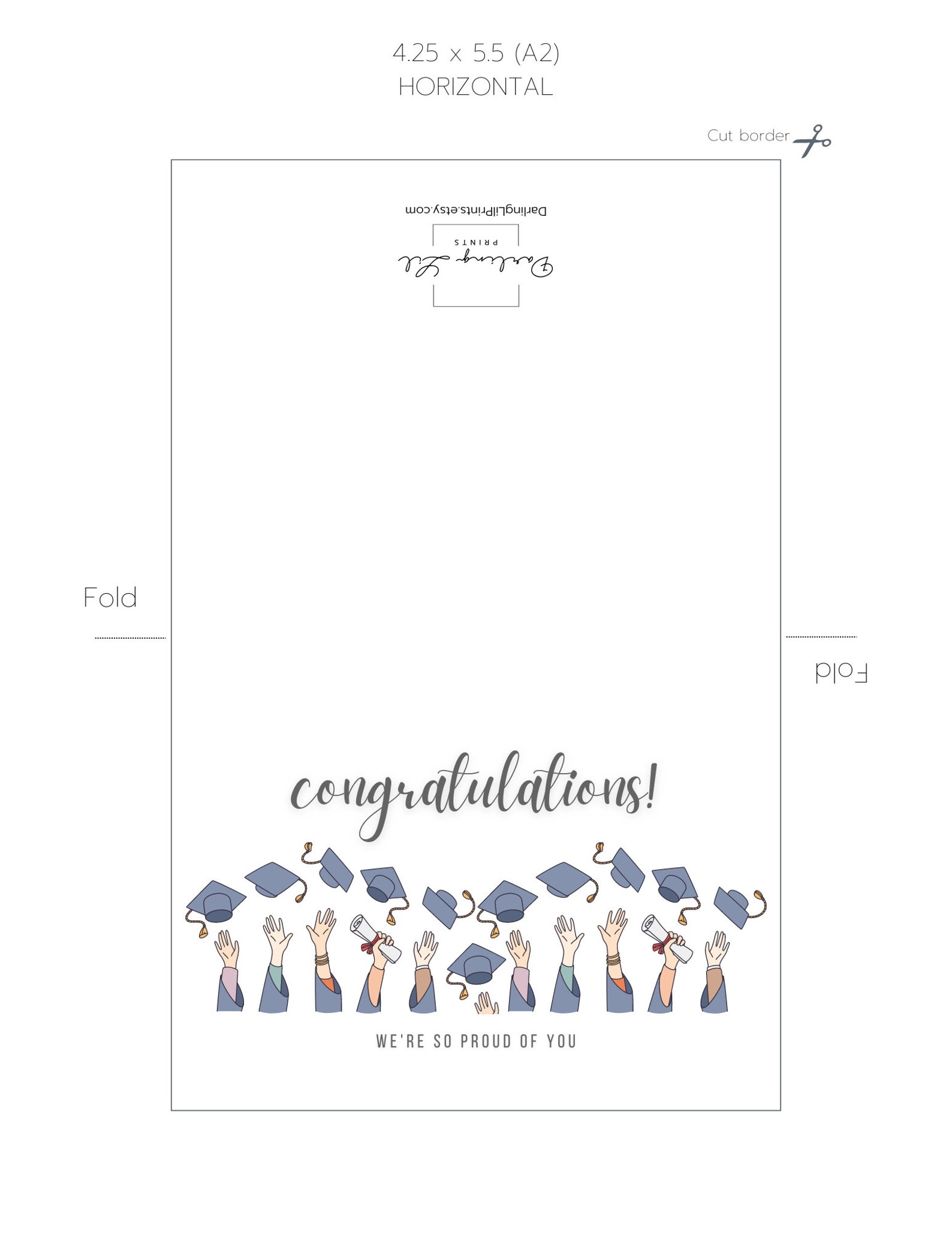 Graduation / Congratulations Grad / Congrats / Printable Card / Instant ...