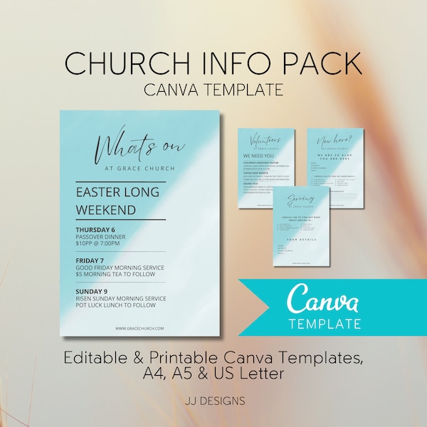 Church Welcome Packets - Etsy