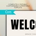 Church Welcome Card, New People Connection Card, Canva Template ...