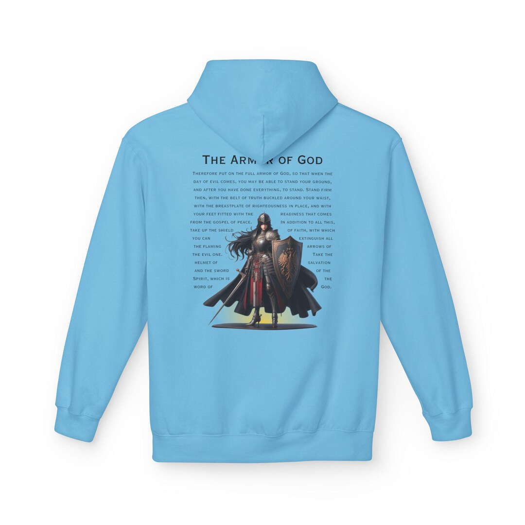 Armor of God Women's Midweight Softstyle Fleece Hoodie - Etsy