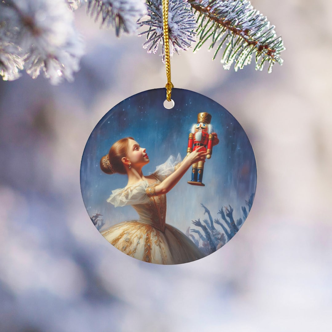 Clara Nutcracker Ornament, Christmas Ornament, Nutcracker Ballet Gift ...