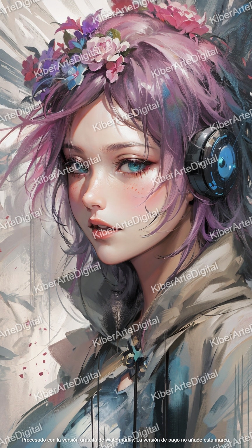 5 Images of Digital Portraits, Digital Art Printing, Wall Art, AI Art ...