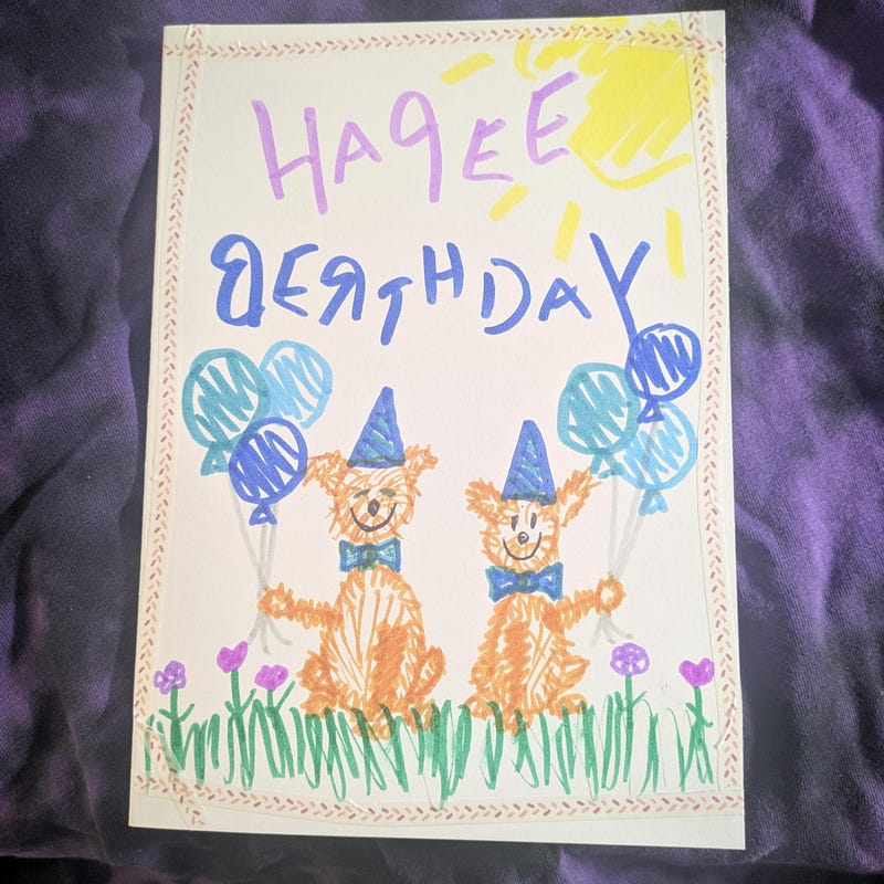 Dog Parent Birthday Card - Etsy