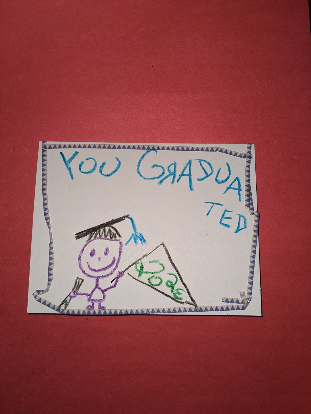 CUSTOM Graduation Grad Card From the Dog - Etsy