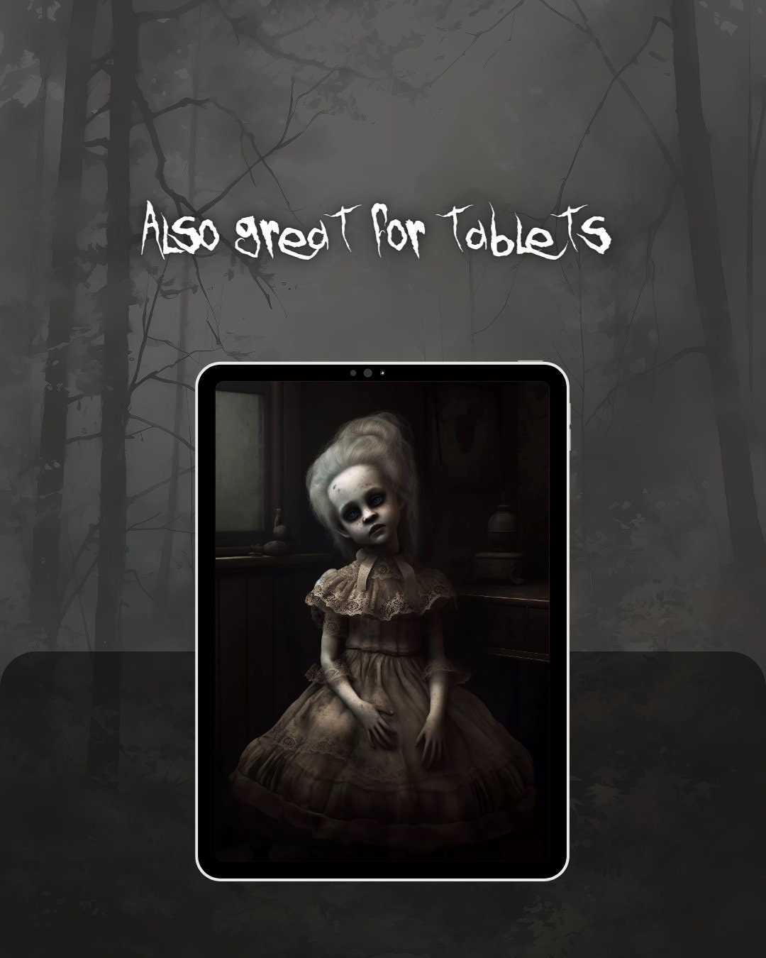 The Haunted Doll Cursed Digital Art Printable Creepy - Etsy