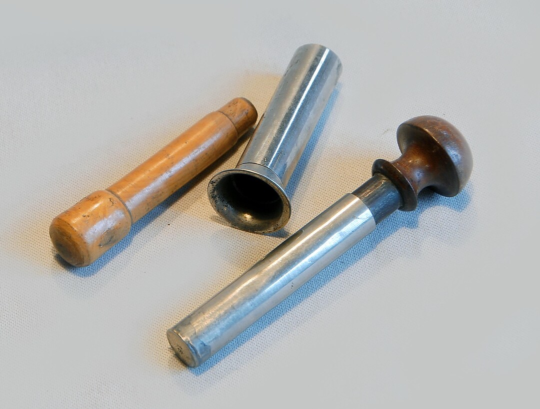 Metal Spring Tamper With Wooden Handle for 16 Gauge Cartridge + 1 Free ...