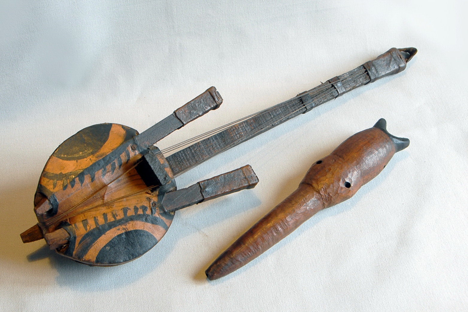 African Wooden Musical Instruments set of 2. - Etsy