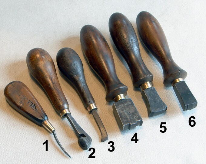Set of Old Saddler's, Shoemaker's and Bootmaker's Tools. - Etsy
