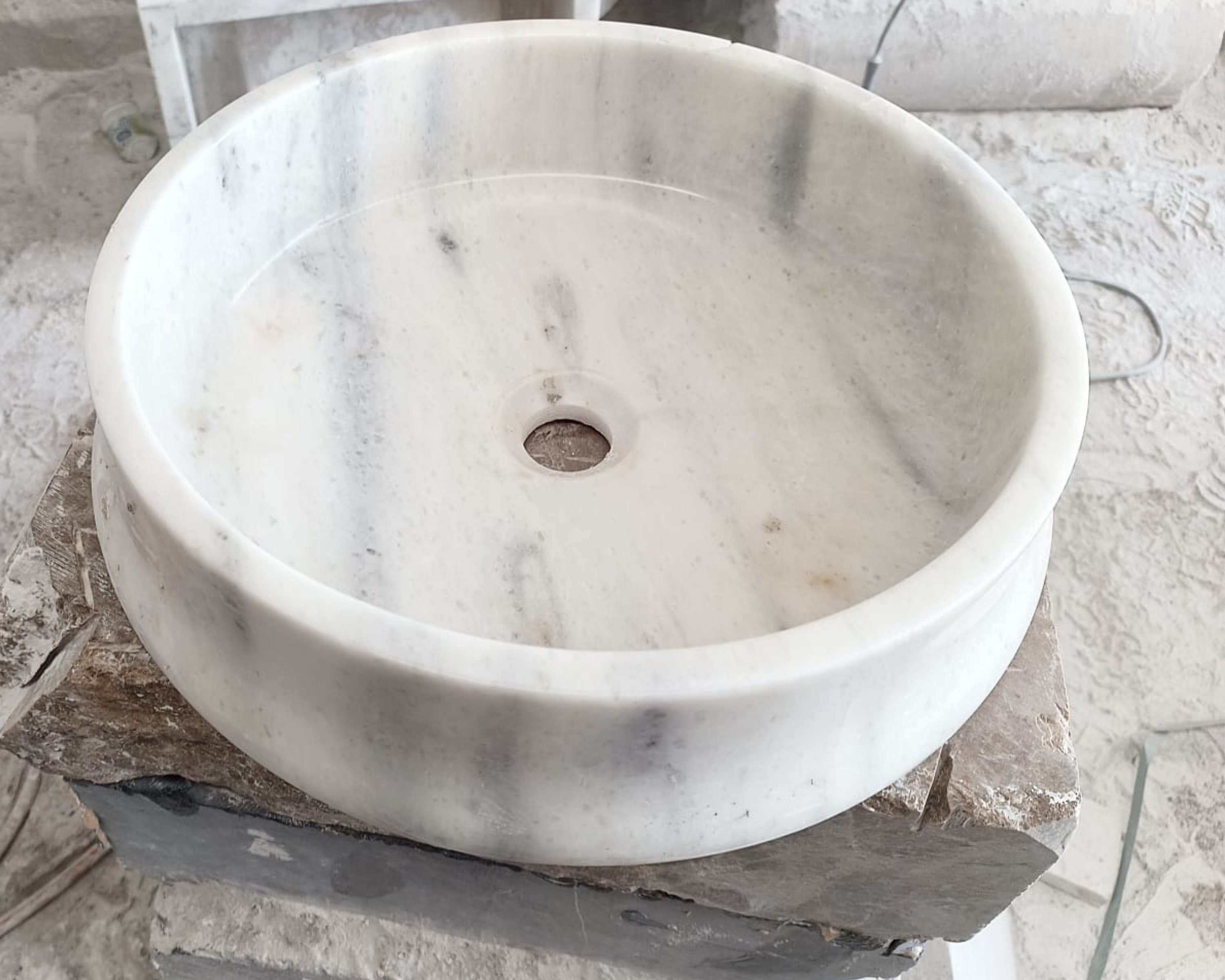 Carrara Marble Sink, Carrara Sink, Bathroom Sink, Custom Carrara Marble ...