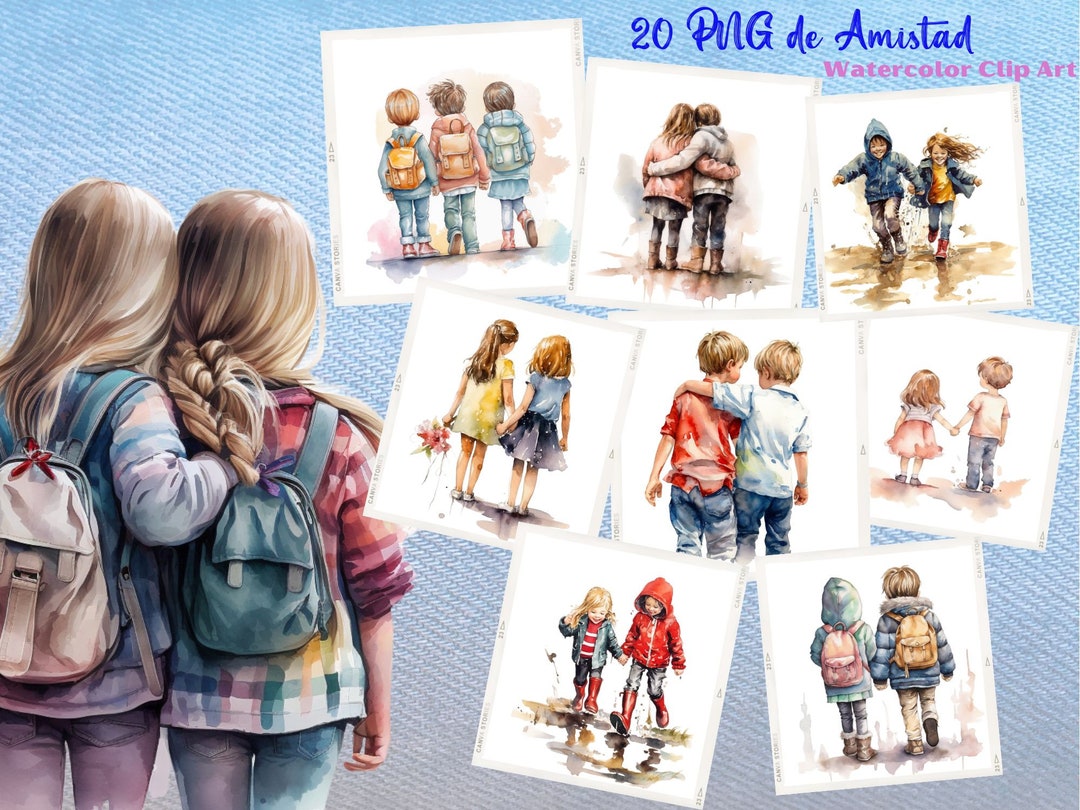 Clipart of Friendship Between Children and Siblings, 19 Images of ...