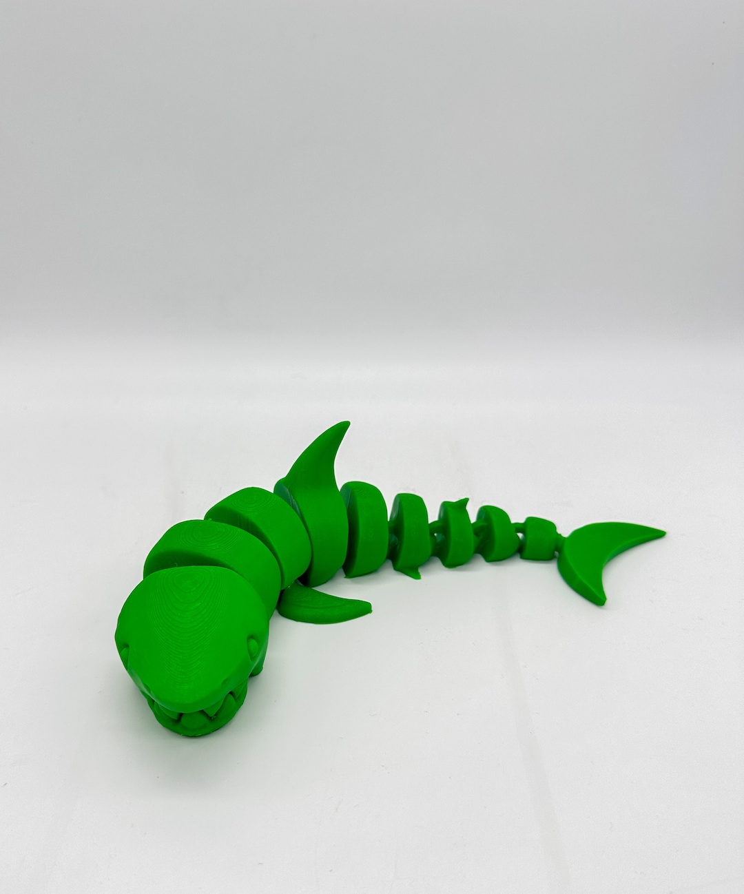 Shark Fidget Toy 3d Printed Articulated Shark ( X Large ) - Etsy