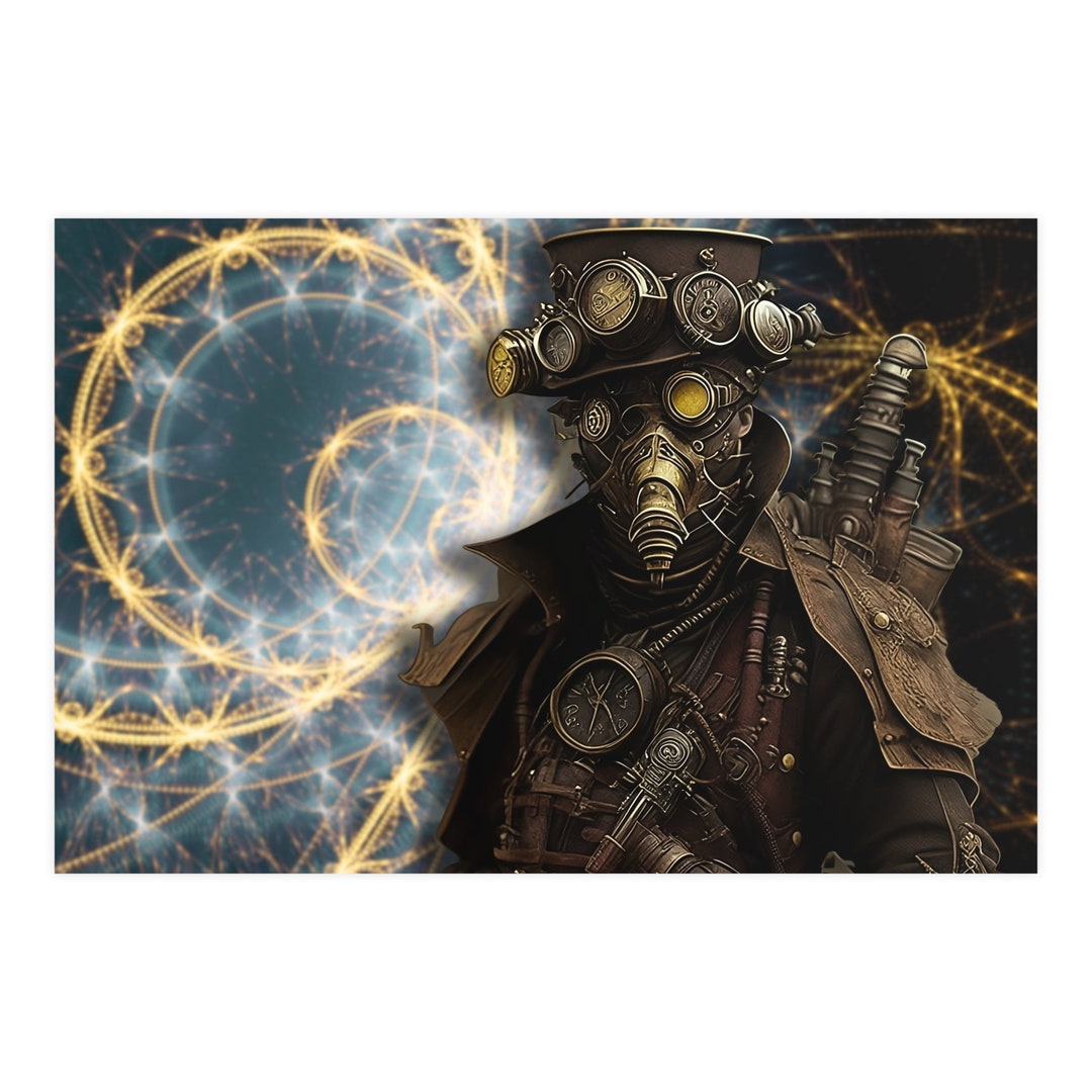 Steampunk Medic 01 Vertical and Horizontal Matte Posters - Etsy