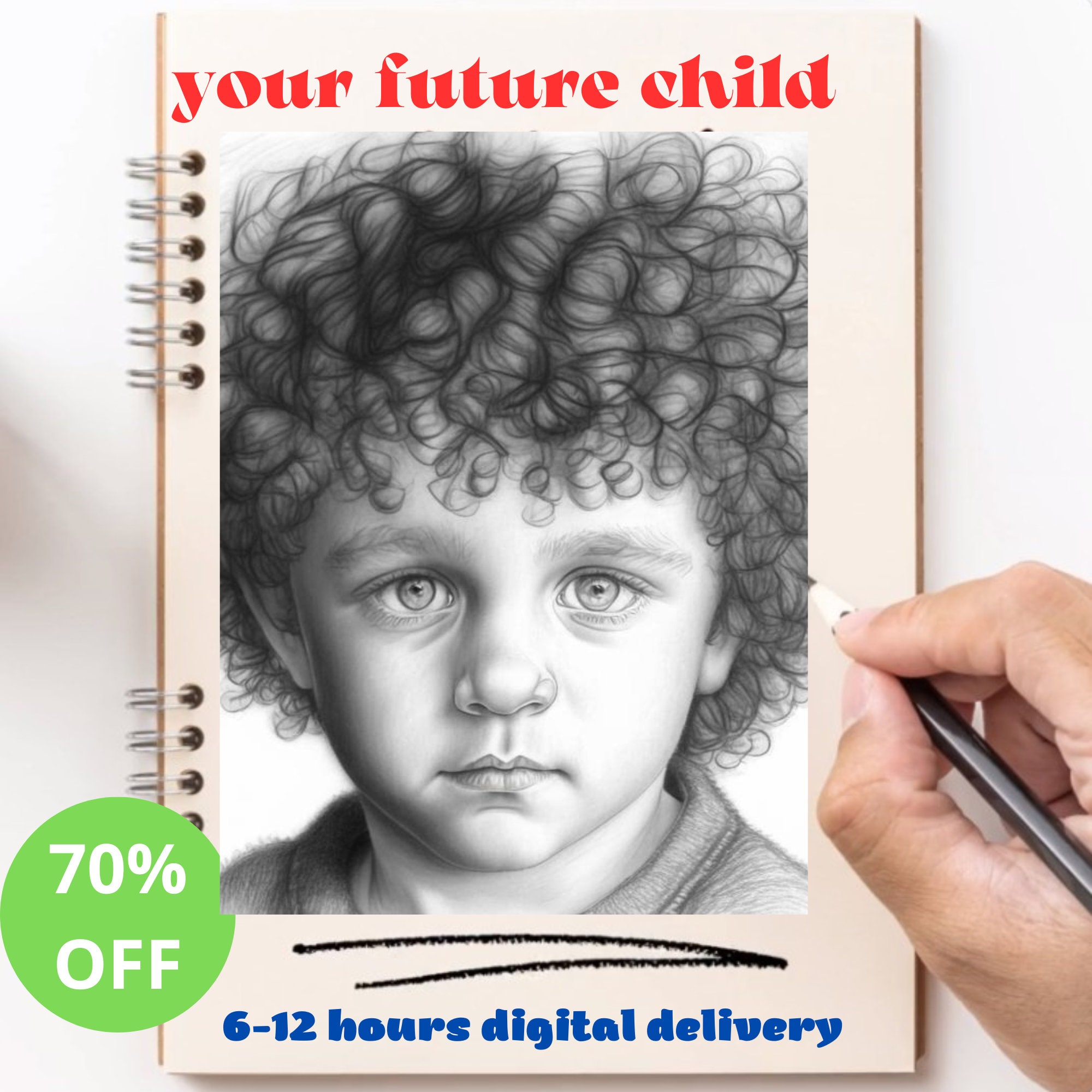 I Will Draw Your Future Children, Future Baby Drawing , Artistic ...