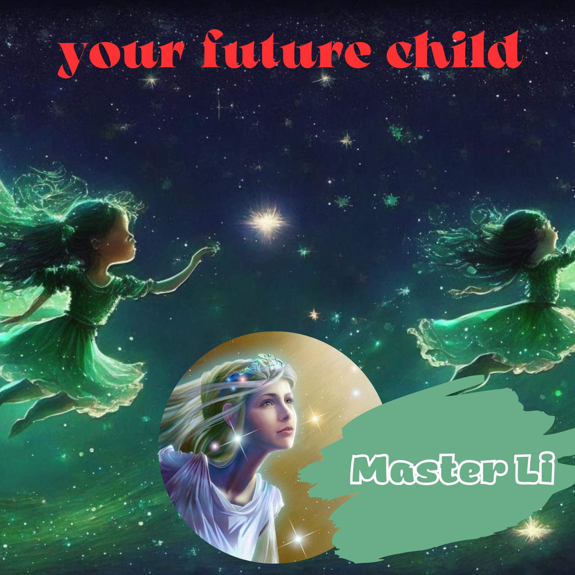 1. Drawing of the Future Baby, Drawing in Watercolor. Artistic Psychic ...