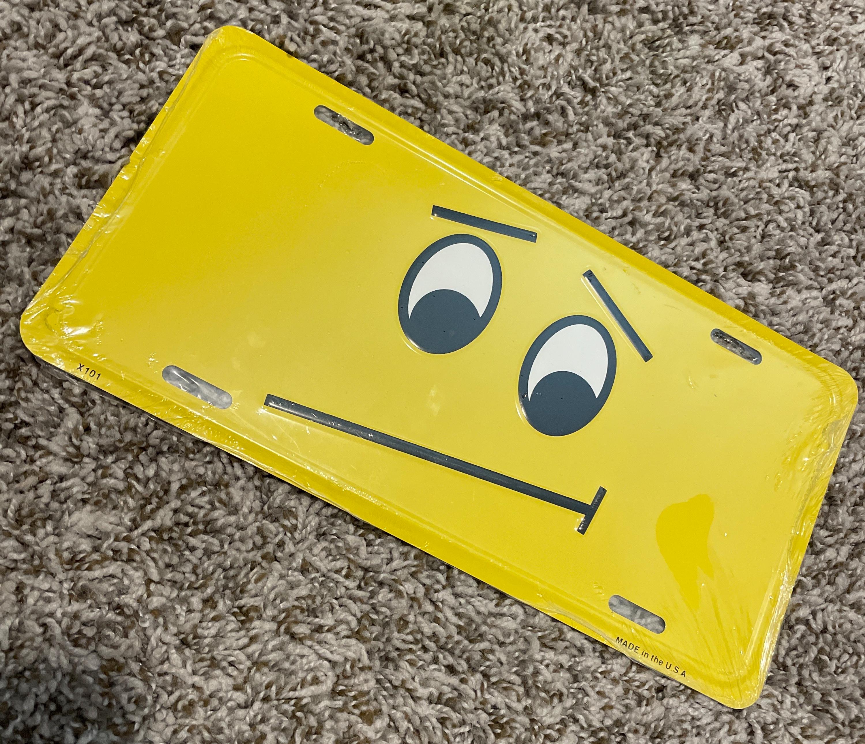 Emoji License Plate - Etsy