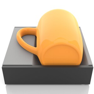 Mug Holder Stand for Artist, Easy Painting and Sculpting on Mugs, 3D ...