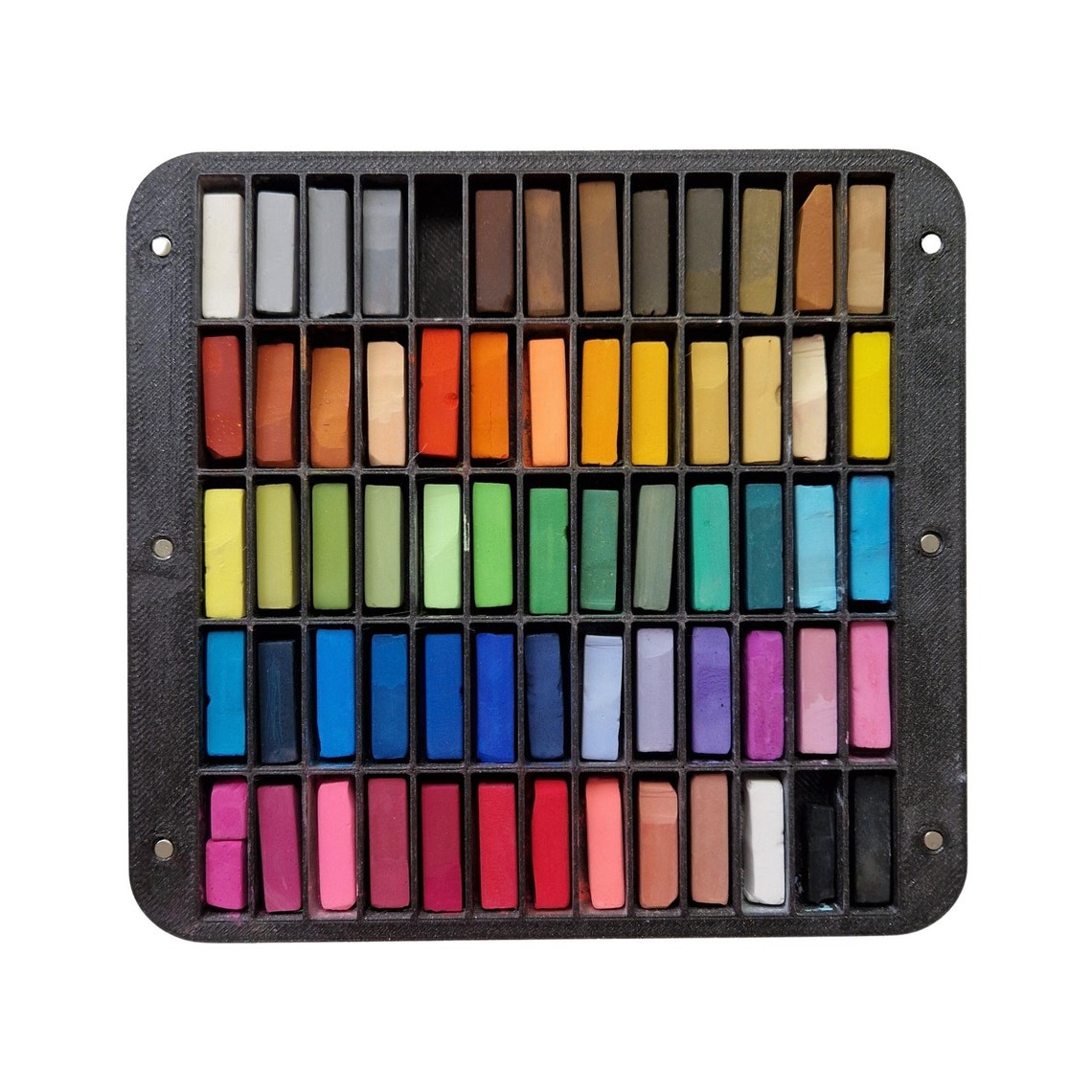 Minimalist Stackable Artist Pastel Boxes Set With Magnetic Lid 3D ...