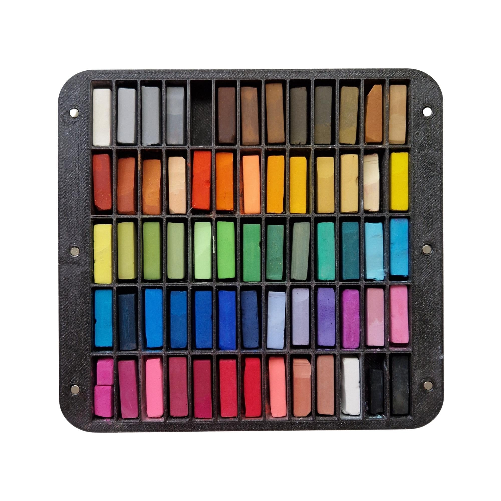 Minimalist Stackable Artist Pastel Boxes Set With Magnetic Lid - STL ...