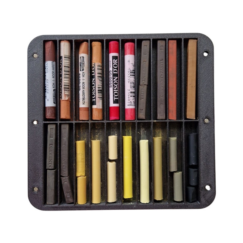 Minimalist Stackable Artist Pastel Boxes Set With Magnetic Lid 3D ...