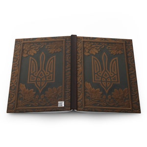 Hardcover Notebook, Ukraine Trident, Journal Diary School Supplies ...