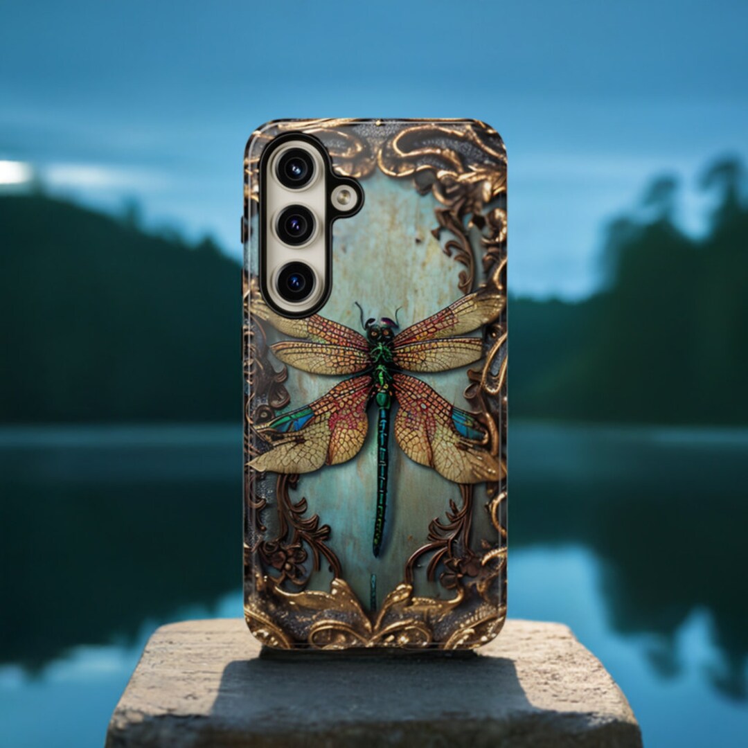Dragonfly Phone Case Elegant Nature-inspired Design for Iphone, Samsung ...