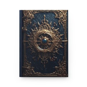 Blue Gothic Hardcover Notebook – Mystical Journal for Witchcraft and ...