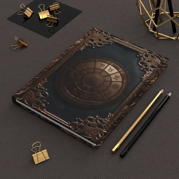 Astrology Lined Journal - Etsy