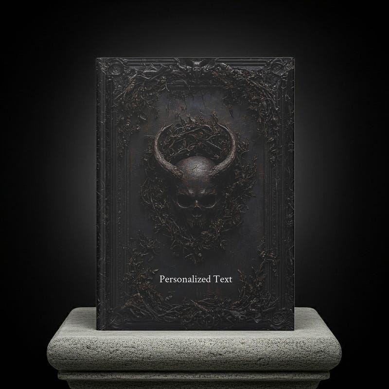 Demonic Notebook - Etsy