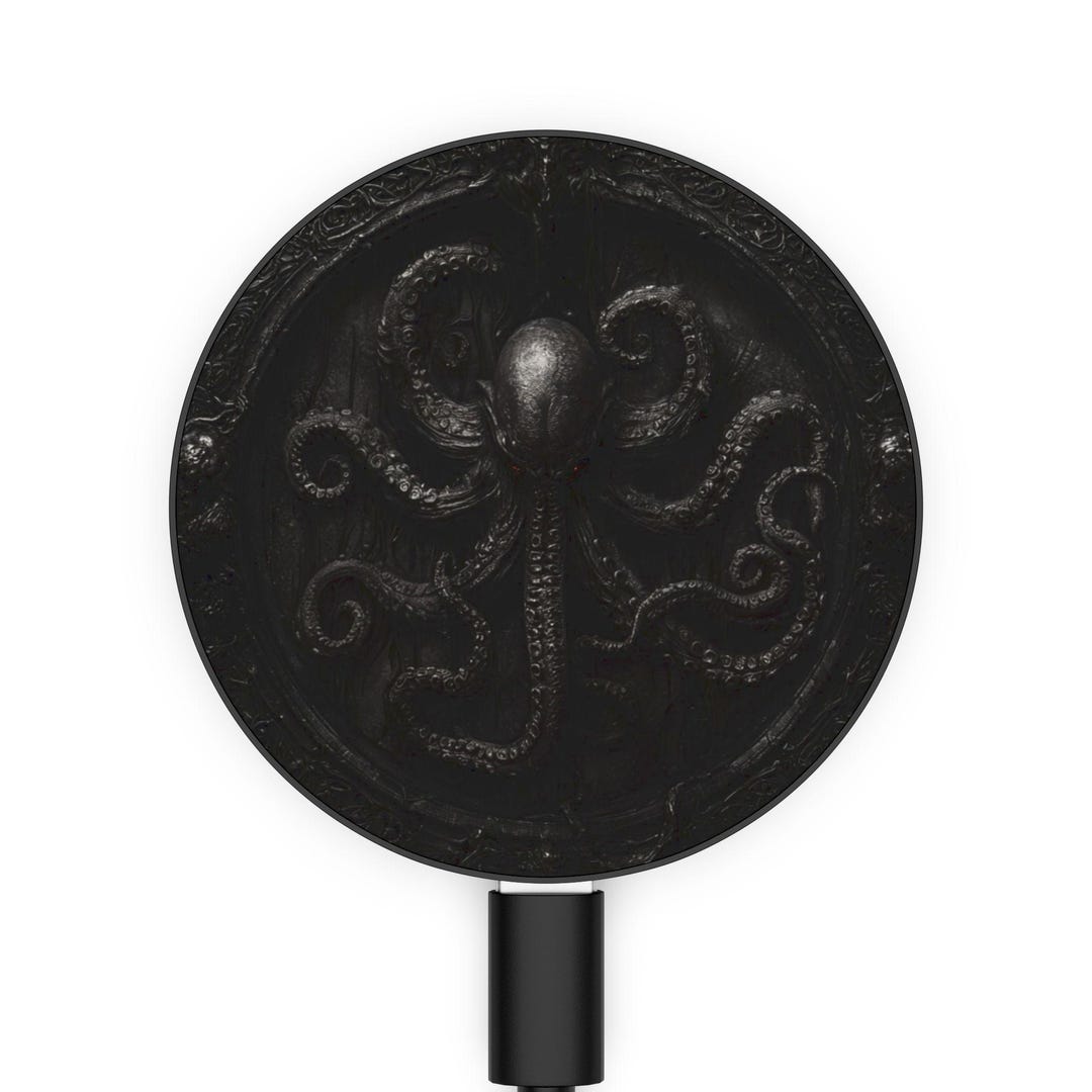 Cthulhu Wireless Magnetic Induction Phone Charger Gothic Lovecraftian ...