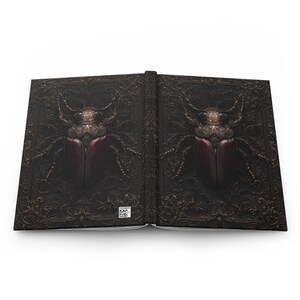 Ornate Beetle Hardcover Journal Unique Insect-themed Notebook - Etsy