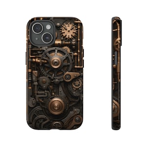 Steampunk Gears Phone Case: Victorian Machine Design - Etsy