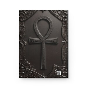 Ankh Hardcover Notebook – Egyptian Key of Life Design Journal for ...