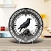 Gothic Raven Dinner Plate – Dark Vintage Victorian Decor - Etsy