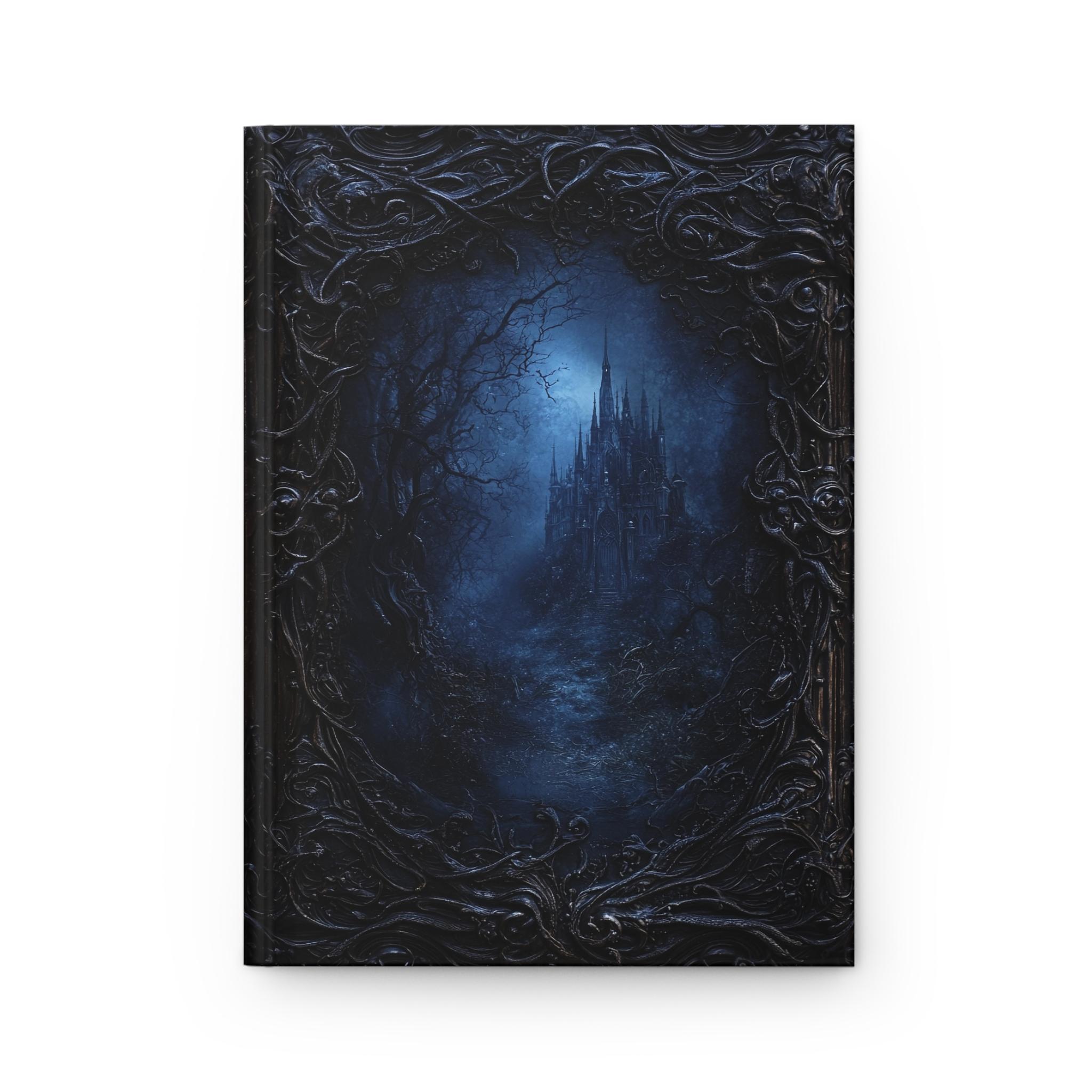 Moonlit Gothic Castle Journal - Elegant Hardcover Diary for Writing - Etsy