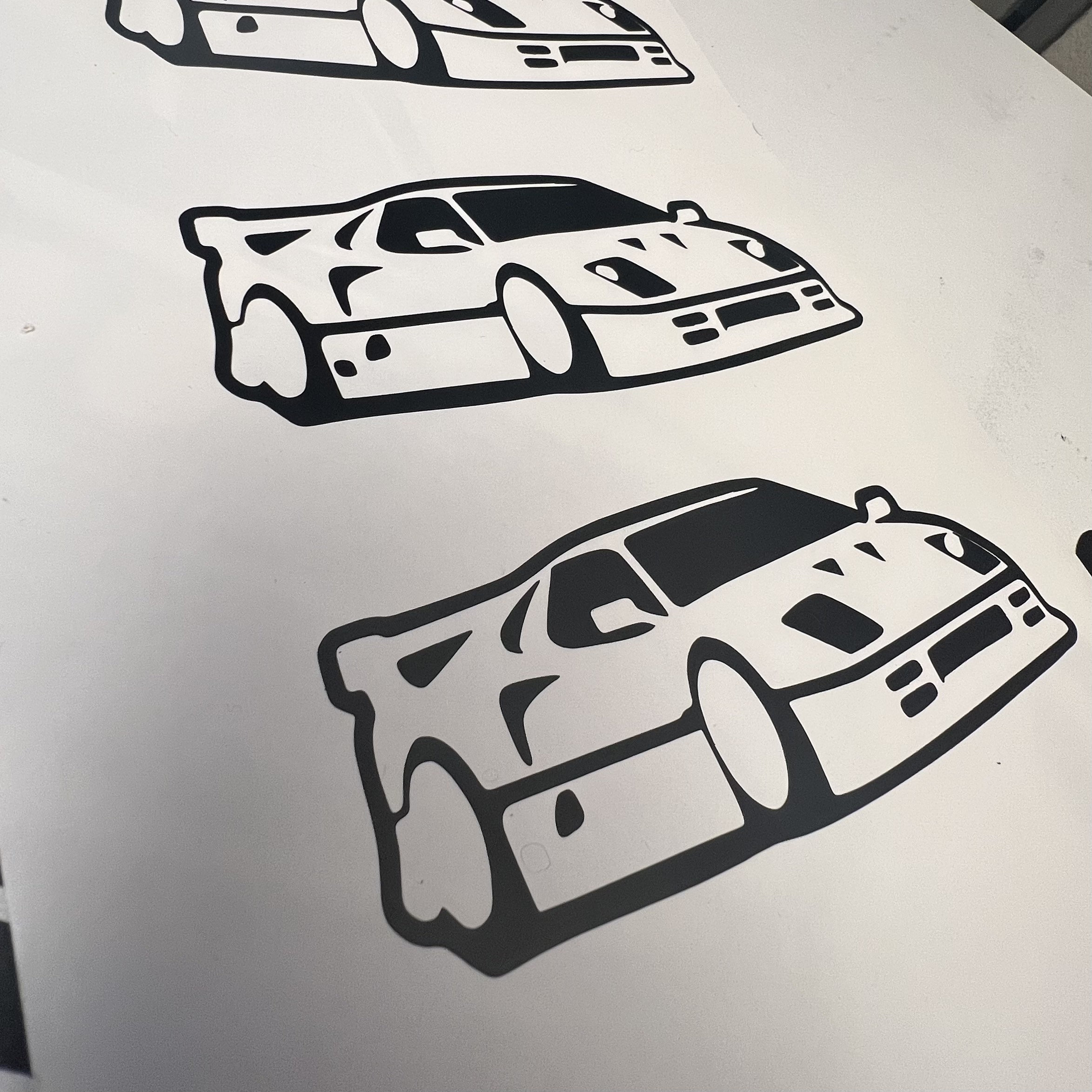 FERRARI F40 Vinyl Decal Car Sticker Nissan Logo Decal Car Enthusiast ...