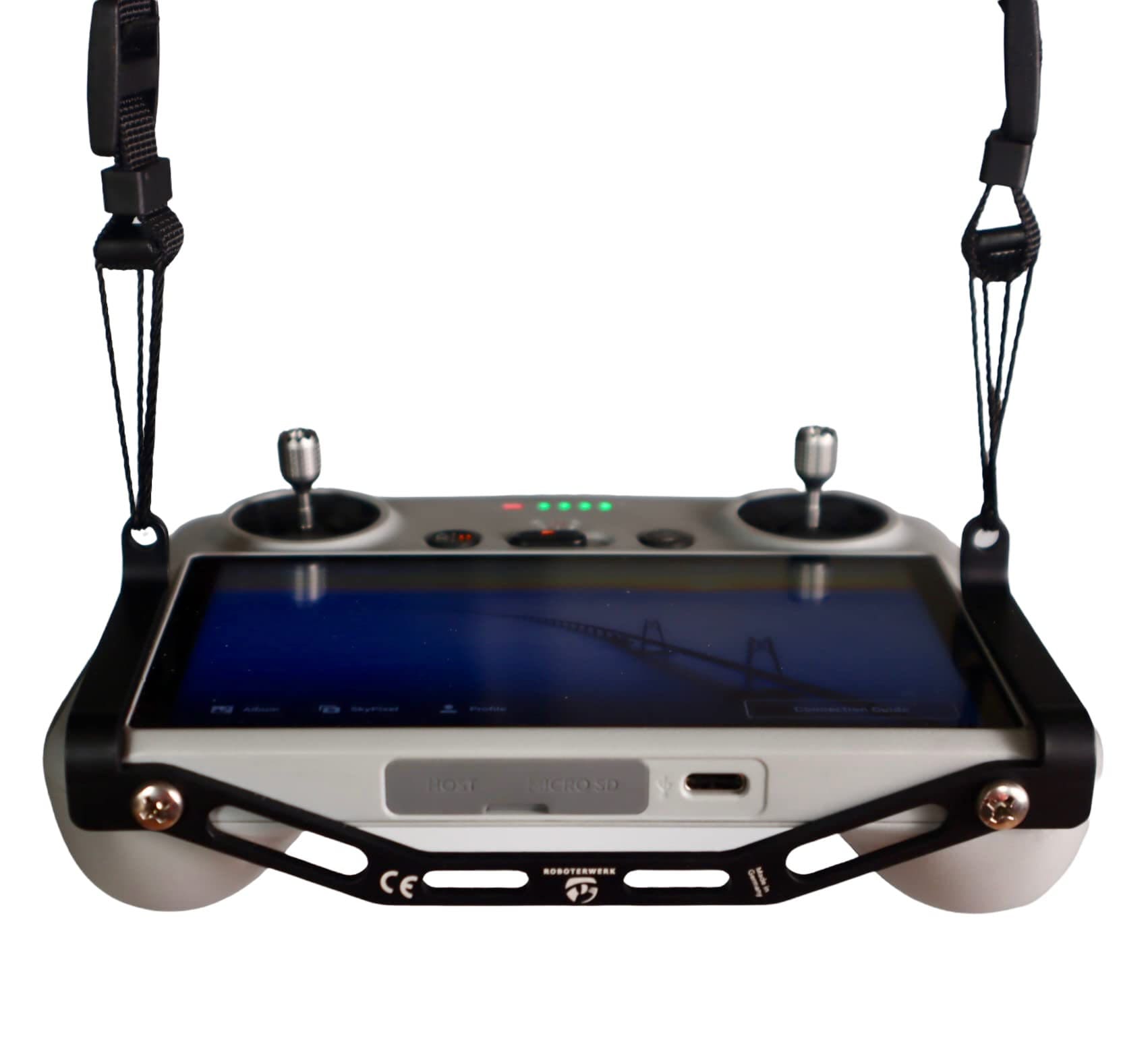 Robotwork Shoulder Strap, Horizontal Aluminum for DJI RC/RC2 Controller ...