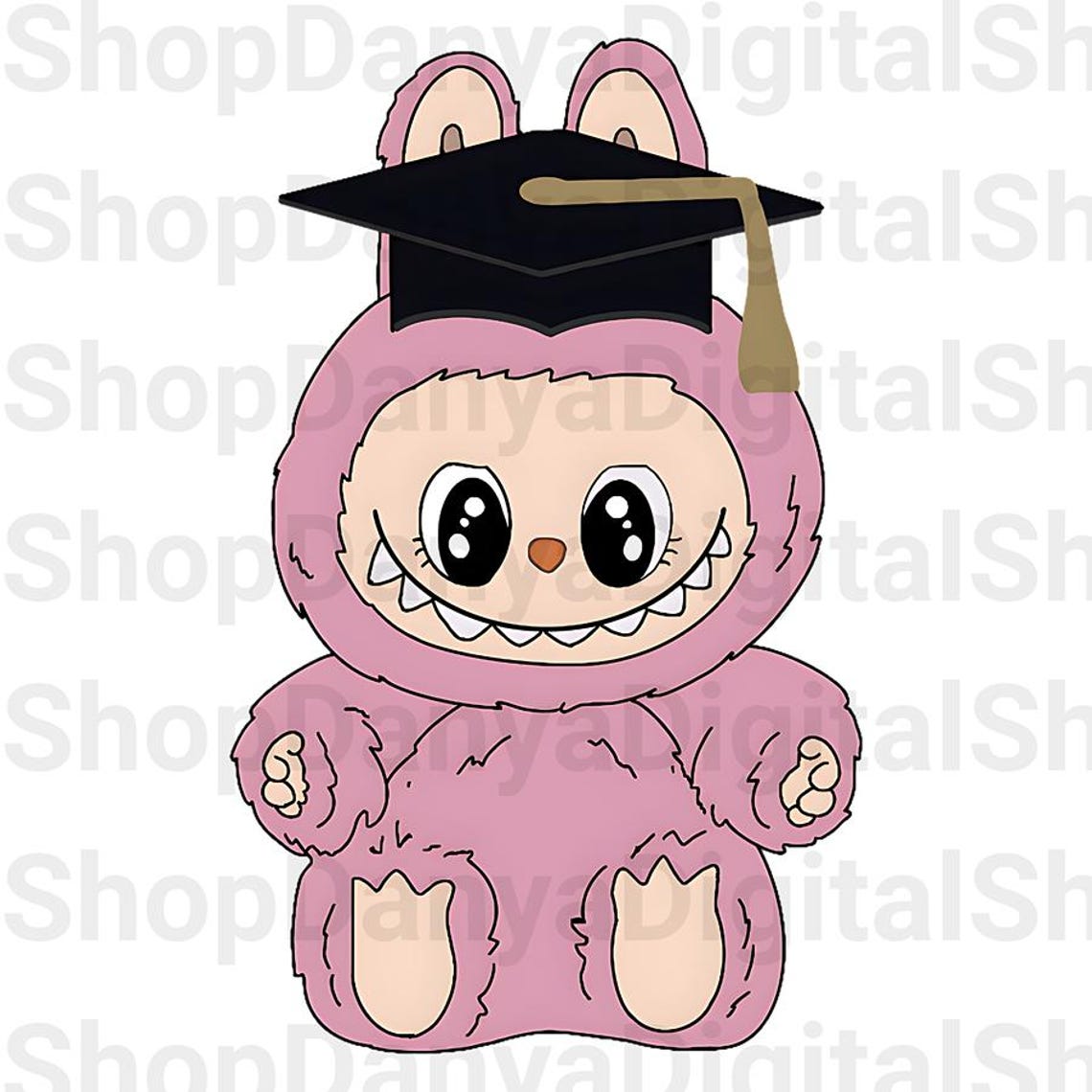 Labubu PNG Images, Labubu Vector Digital File for Cricut, Sublimation ...