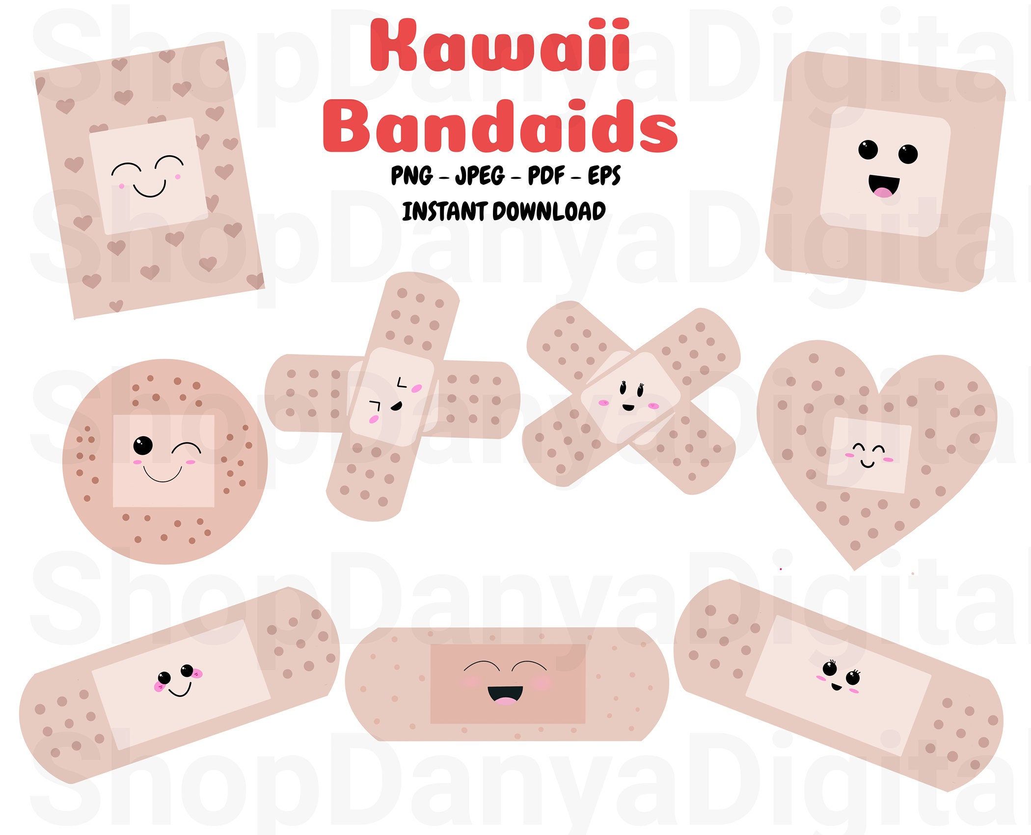 Cute Band Aid Clip Art