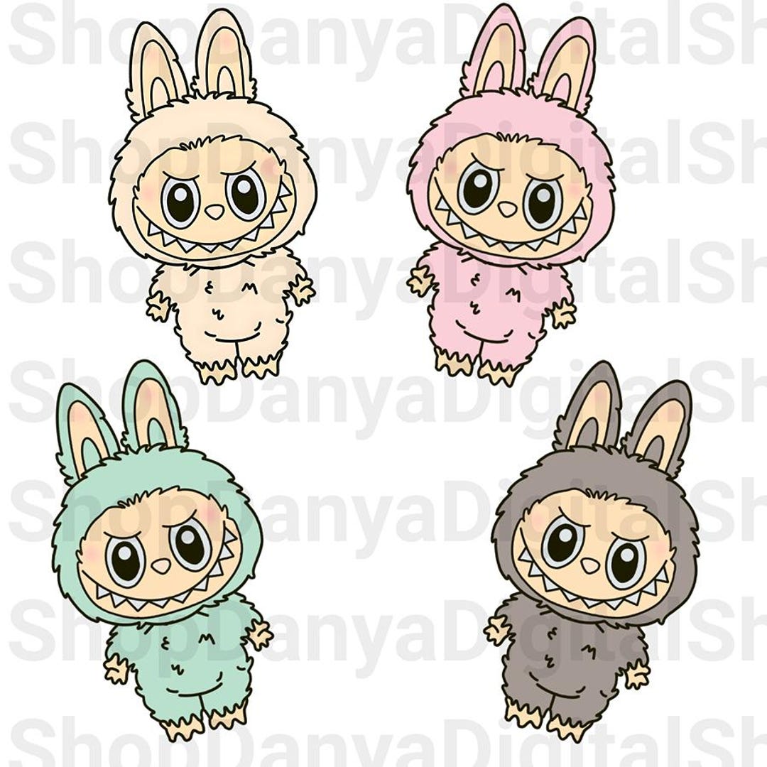 Labubu Pack Images, Labubu Vector Digital File for Cricut, Sublimation ...