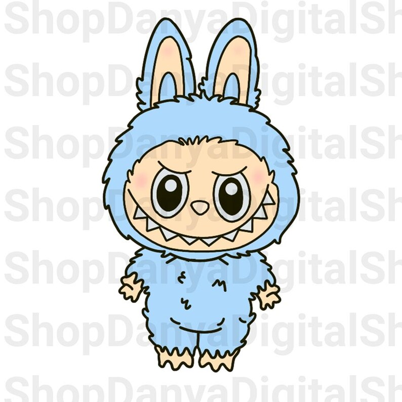 Labubu PNG Images, Labubu Vector Digital File for Cricut, Sublimation ...