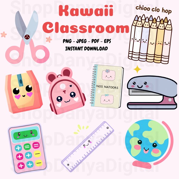 Kawaii School Supply - Etsy
