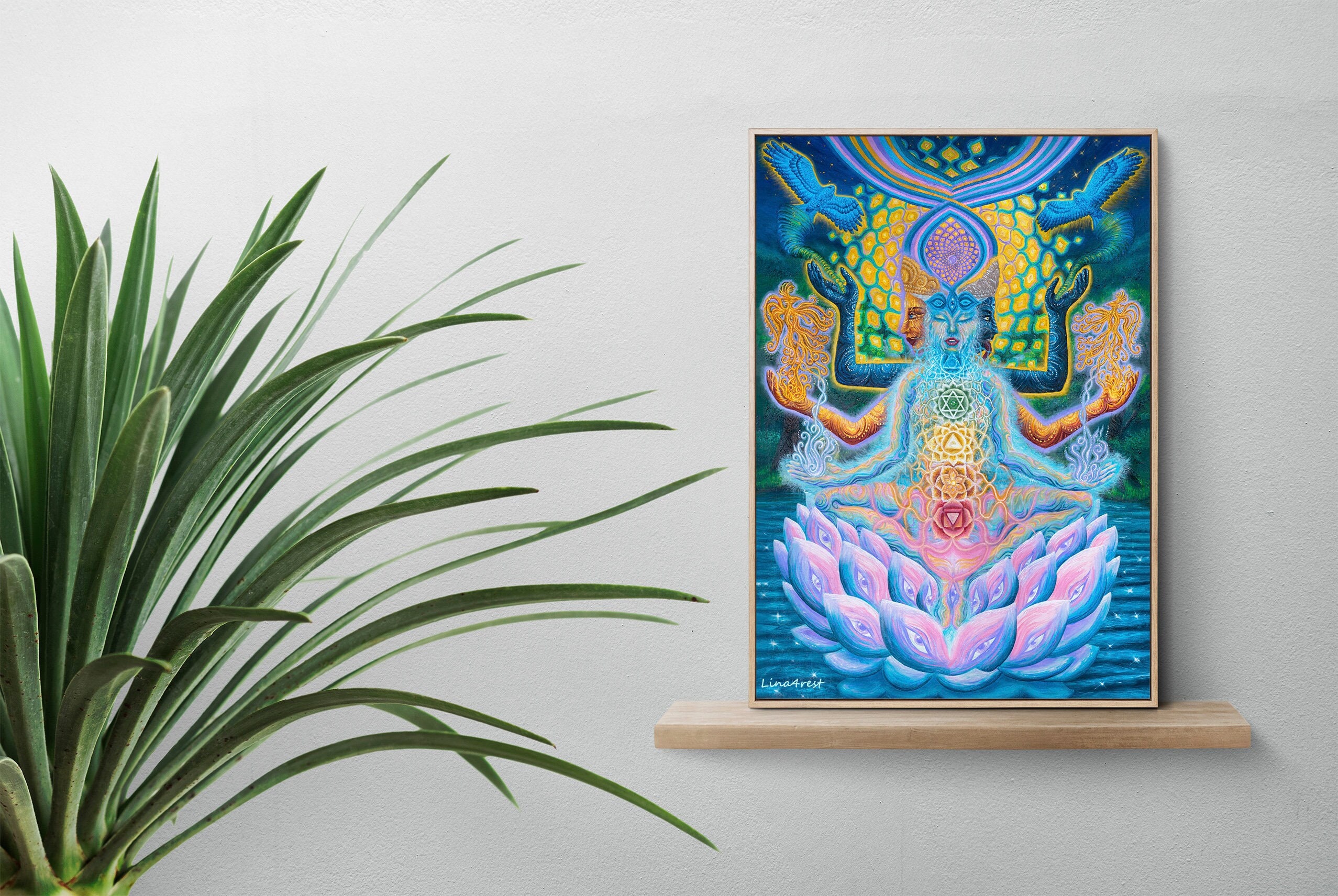 Alignment Authentic Visionary Artwork, Open Heart Medicine, Five ...