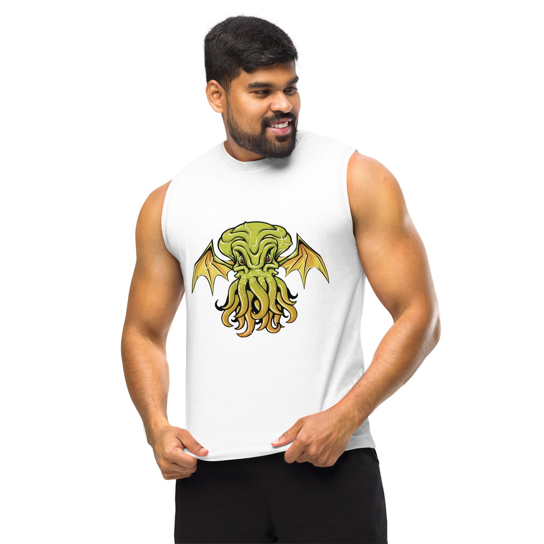 Cthulhu Muscle Shirt - Etsy