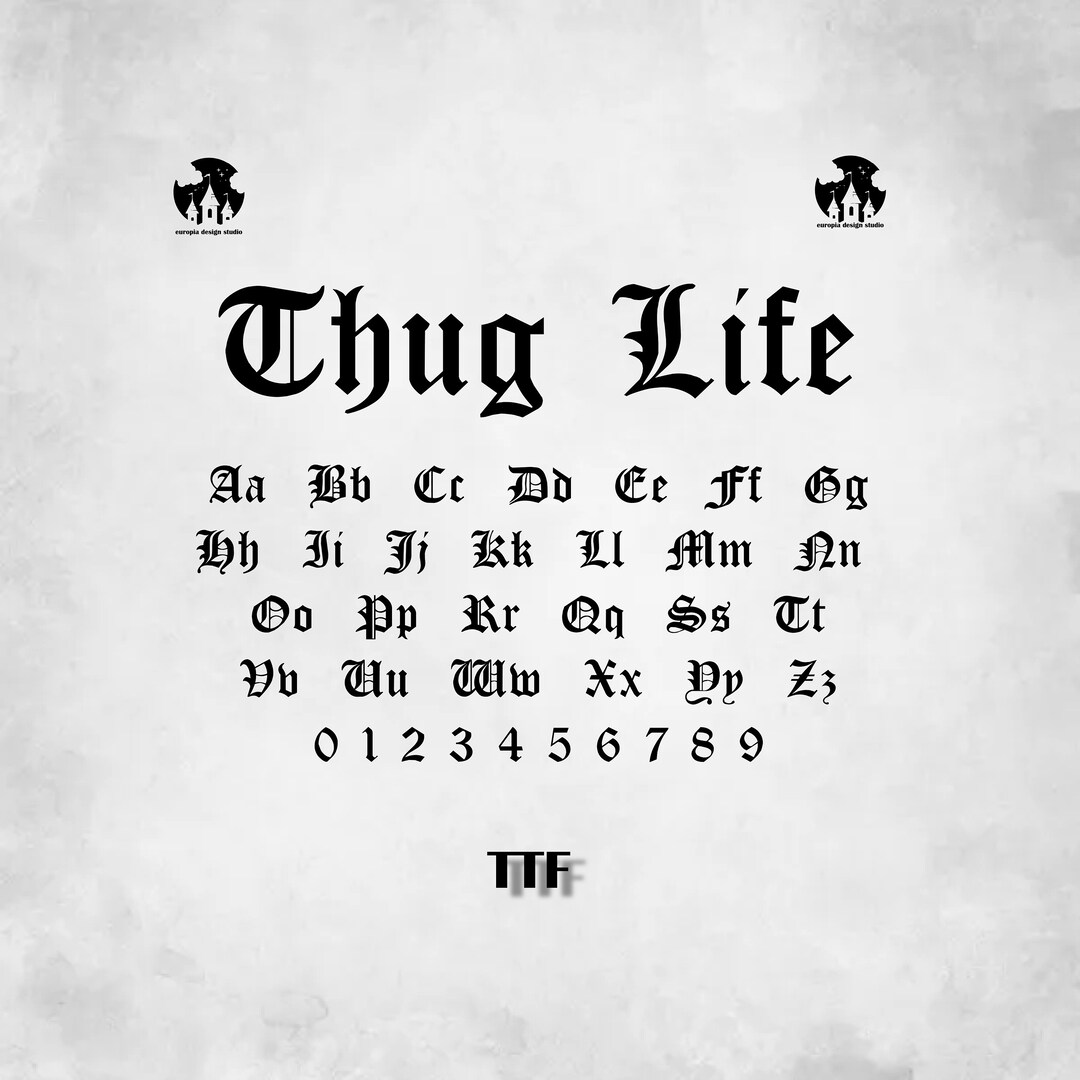This is Life Font Ttf Alphabet - Etsy UK