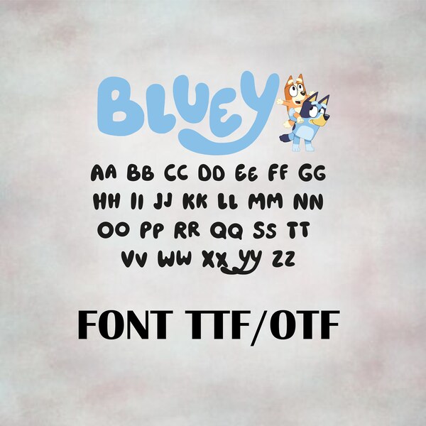 Bluey Svg Cricut - Etsy