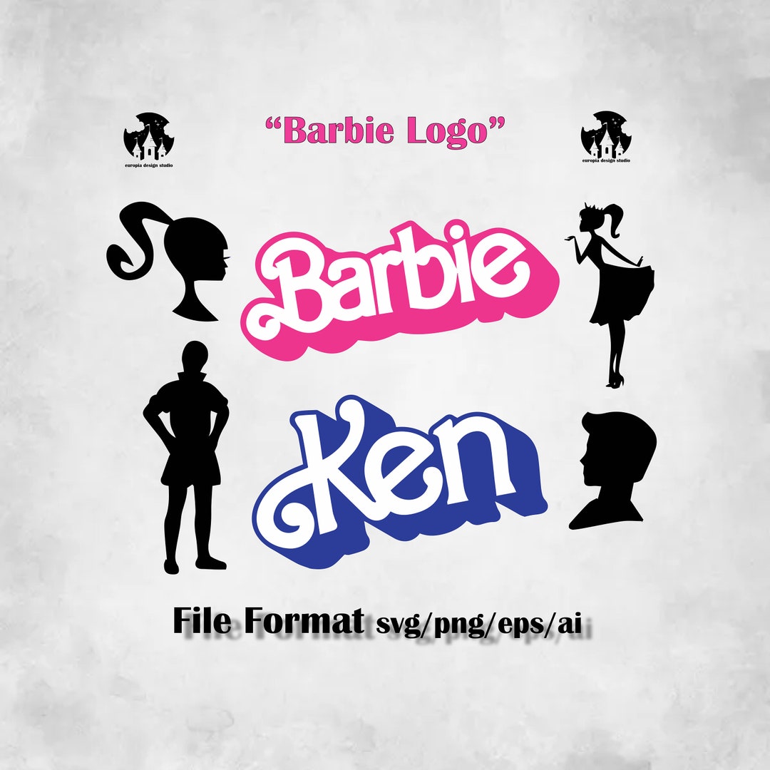 Barb e ken sagoma svg, png, eps, ai. disegno per lei. - Etsy Italia