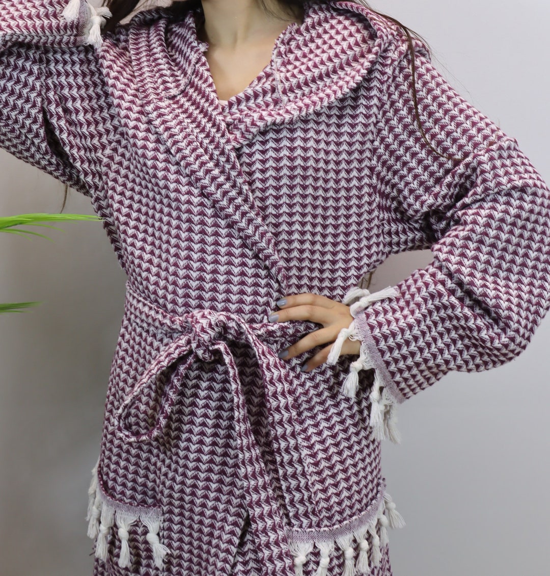Absorbent Unisex Robes, Cotton Beach Robes, Spa Robes, Turkish Bathrobe ...