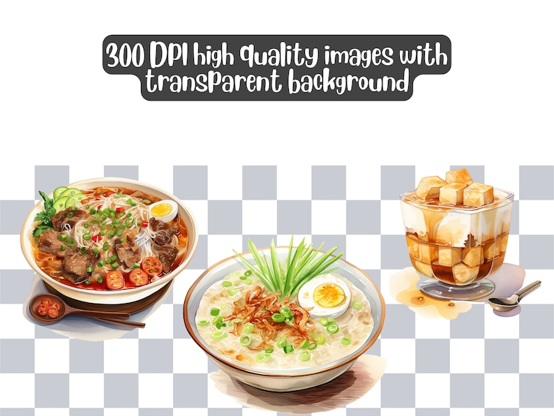 24 Filipino Food Clipart | Watercolour Filipino Food | Filipino Food ...